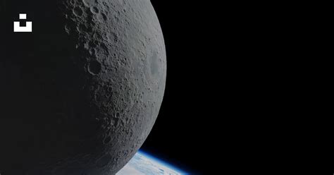 달에서 본 지구의 모습 사진 Unsplash의 무료 우주 이미지