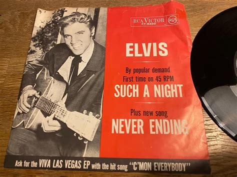 Elvis Presley Such A Night Oldiessong