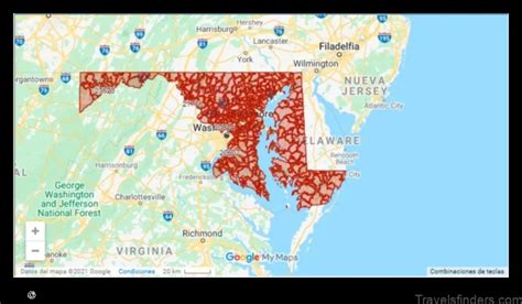 Explore The Map Of Lutherville United States Travelsfinders Com