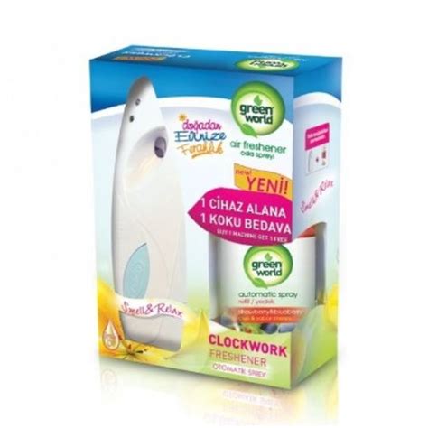 Diffusseur De Parfum Green World à Pile 2 Recharges Proforo
