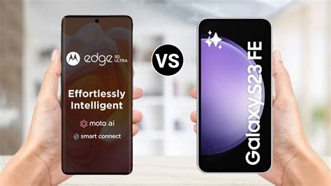 Moto Edge Ultra Vs Samsung Galaxy S Fe Youtube