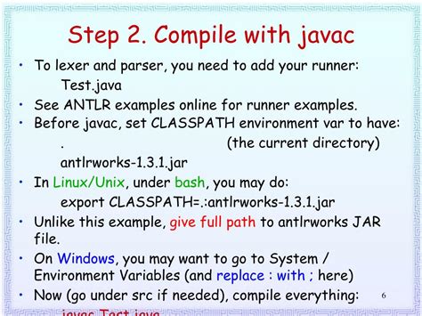 Ppt Compiler Design Antlr Antlrworks Lexer And Parser Generator