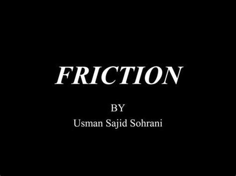 Friction Class 8 Ncert Powerpoint Presentation Pdf Friction Class 8 Ncert Powerpoint Presentation Pdf
