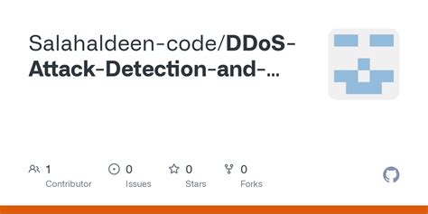Github Salahaldeen Codeddos Attack Detection And Classification