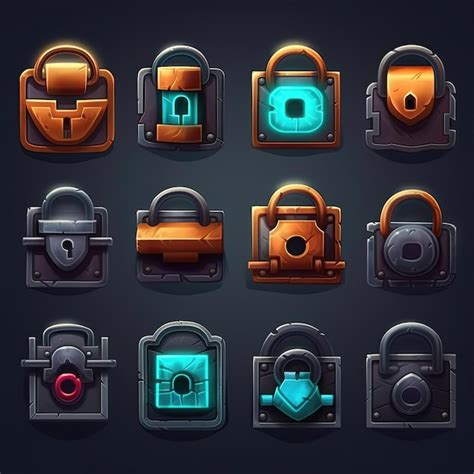 Premium Photo App Lock Key Game Ai Generated Safety Icon Symbol Gold