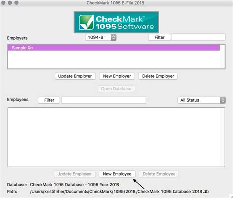 Checkmark 1099 Error Message Database Not Founs Cgtews