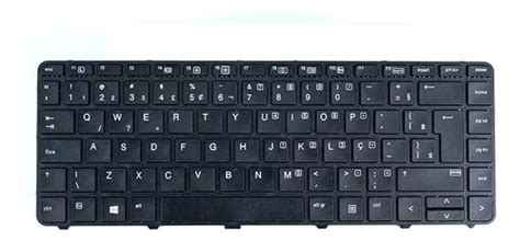 Teclado Para Notebook Hp Probook 445 G3 Preto Abnt2 Parcelamento