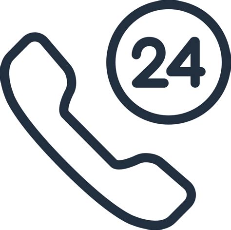 Call 24 Hours Icon Download For Free Iconduck