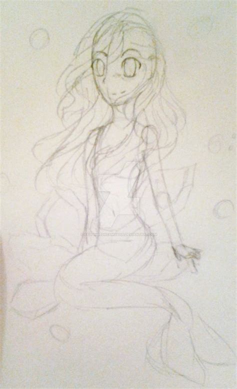 Mermaid Pencil Sketch By Sapphiredreams9146 On Deviantart