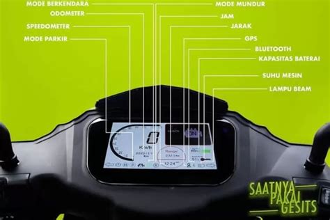 Gesits G1 Punya Detail Multi Informasi Di Bagian Display Begini Cara Mudah Untuk Membacanya