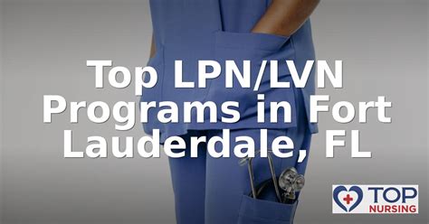 Best Lpn Programs In Fort Lauderdale Fl 2026 Rankings