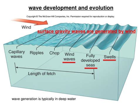 Ppt Ocean Waves What Is A Wave Wave Characteristics Ocean Surface Gravity Waves Powerpoint