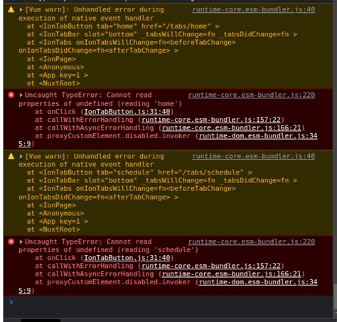 Fix Routing Is Not Working Ionicons Not Importing Correctly Issue Nuxt Modules Ionic