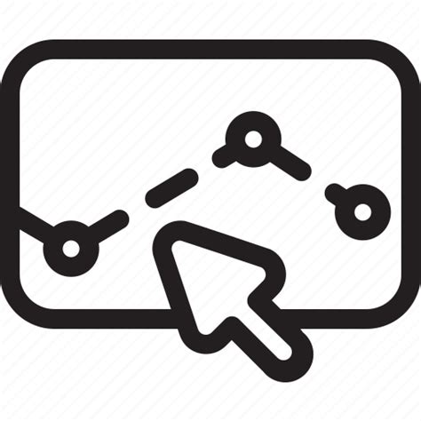 Communications Digital Tracking Mobile Network Icon Download On