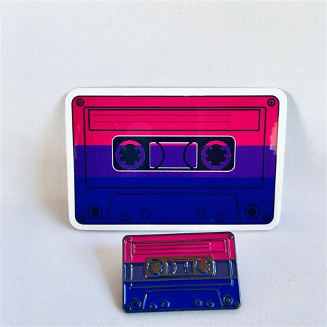 Bisexual Pride Flag Pin Bisexual Pin Bisexuality Pins And Etsy