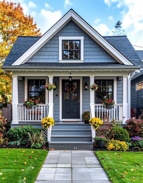 24 Grey House With Black Trim Ideas Deliver Curb Appeal Too Much Time