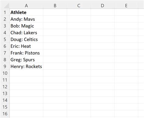 Excel How To Extract Text Right Of Colon