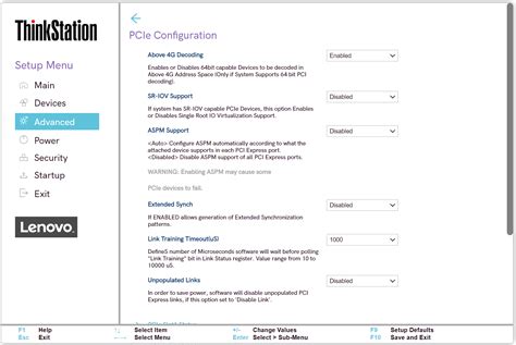 Pcie Configuration Amd Lenovo Cdrt Docs Site