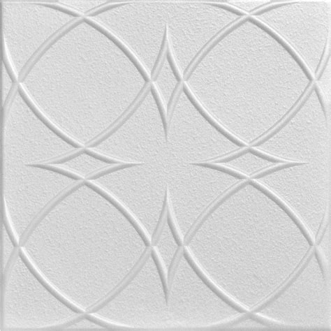A La Maison Ceilings Circles And Stars Art 1 6 Ft X 1 6 Ft Foam Glue