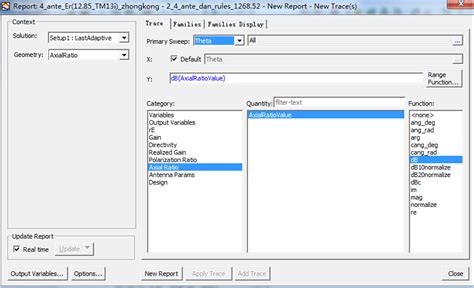 请教关于hfss仿真中轴比和圆极化的问题 微波eda网