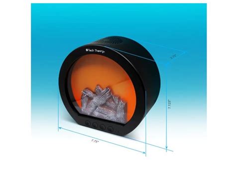 Tech Theory Fireplace Bluetooth Wireless Speaker