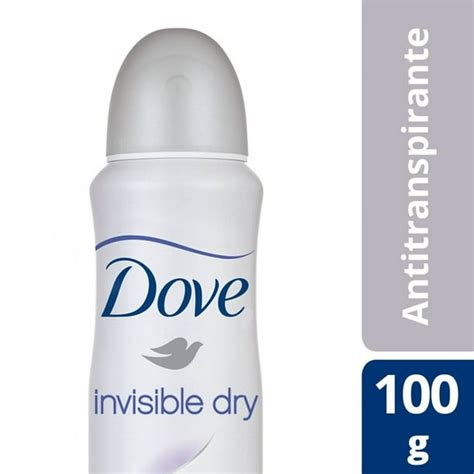 Antitranspirante Dove Invisible Dry En Aerosol Para Dama 100 G Walmart