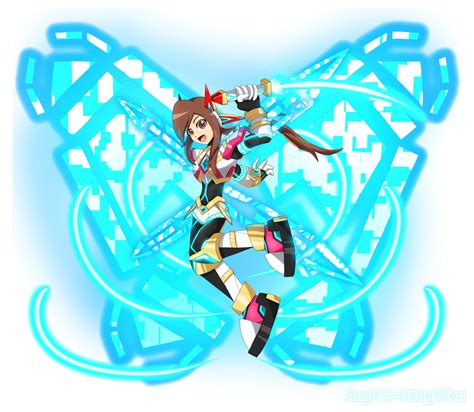 Dive Armor Angie Mmzx Mega Man X Dive Style By Angies Hedgefox On