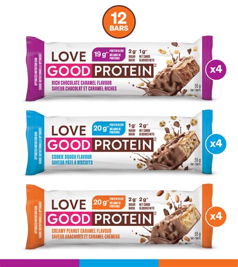 Protein Bars Variety Pack Best Low Sugar Protein Bars Love Good Fats