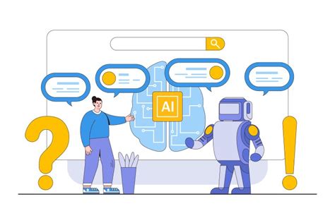 Artificial Intelligence Machine Learning Vector Image
