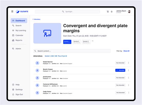 Learning Experience Platform Ui Ux By Mokhtar Saghafi On Dribbble
