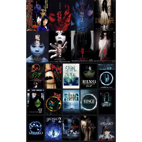 Jual Ju On The Grudge The Ring And Sadako Shopee Indonesia