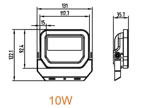 Reflector Floodlight Led PFM W W W W IP Marca Ledvance Ferrekasa