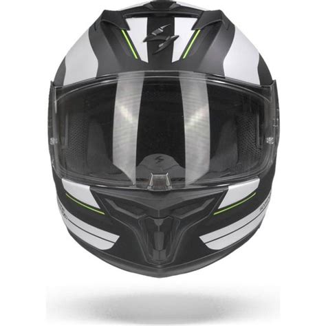 Scorpion Exo 520 Air Lemans Matt Black Silver White • Pris