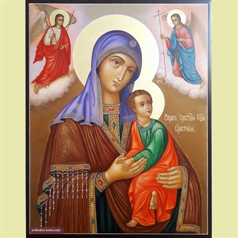 Virgin Mary Of The Passion Orthodox Icon Virgin Mary Art Mstyora