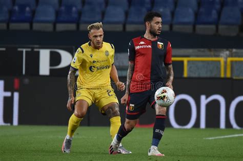 Genoa Vs Hellas Verona Editorial Photography Image Of Lega 192408107