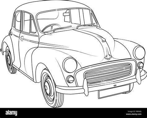 Morris Minor 1000 Stock Vector Image And Art Alamy