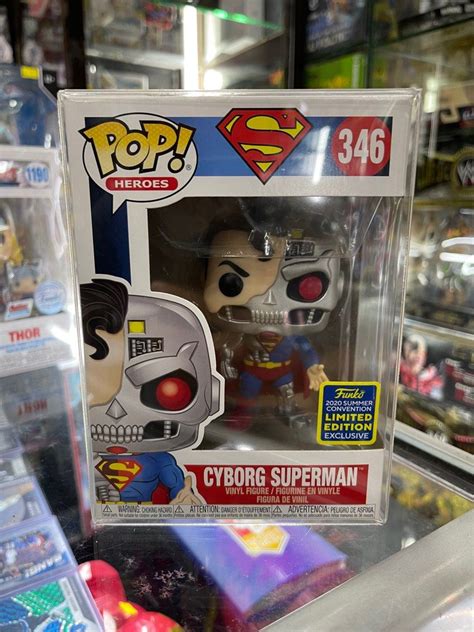 Funko Pop Cyborg Superman Summer Conventionexclusive Limited Edition