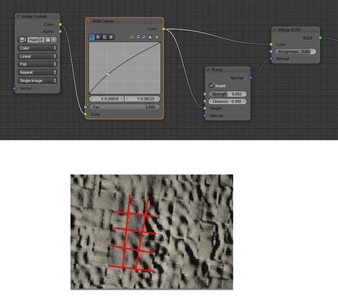 blender internal render engine how to remove block effect from bump