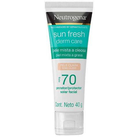 Bloqueador Neutrogena Óleo Clara Spf 70 Frasco 40g Real Plaza