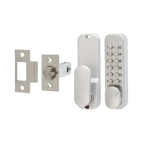 Codelocks Cl160 Easy Code Push Button Code Lock And Latch Satin