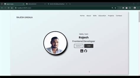 Video Lingala Rajesh On Linkedin Frontend