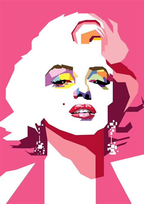 Marilyn Monroe In Wpap By Wedhahai On Deviantart
