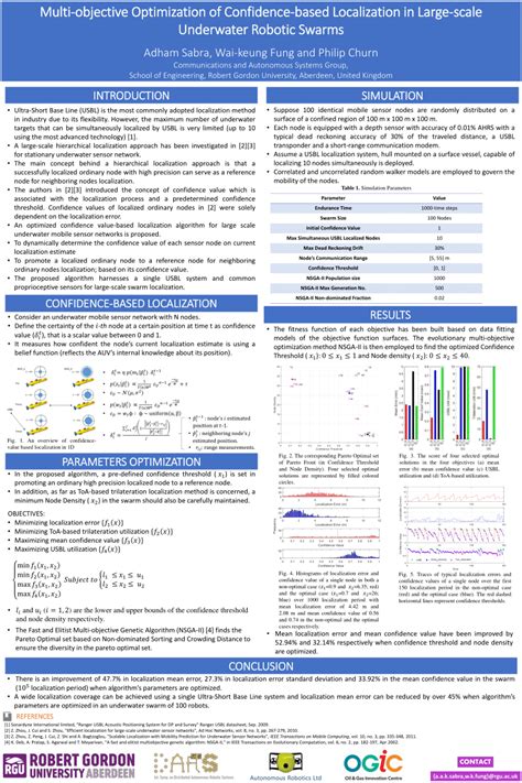 Pdf Multi Objective Optimization Of Confidence Based Localization In Large Scale Underwater