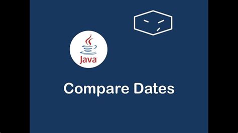 Compare Dates In Java Youtube