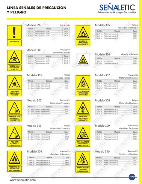 Señales De Peligro Y Precaución SeÑaletic
