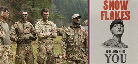 The New ‘snowflake Recruitment Ads For The British Army Are Actually