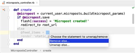 Work With Source Code Rubymine Documentation