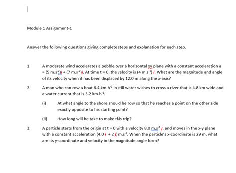 Solved Module Assignment Answer The Following Questions Chegg