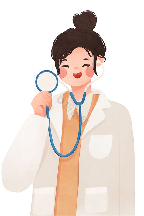 听诊器医生形象png下载 包图网