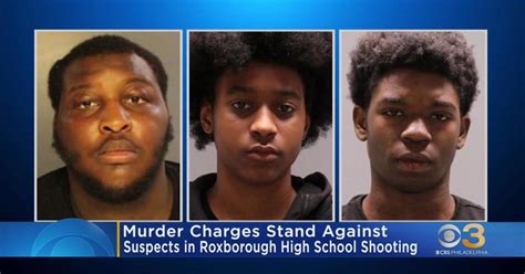 Murder Charges Stand Against Suspects In Roxborough High School